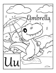 Download our printable coloring pages with letters. For free!