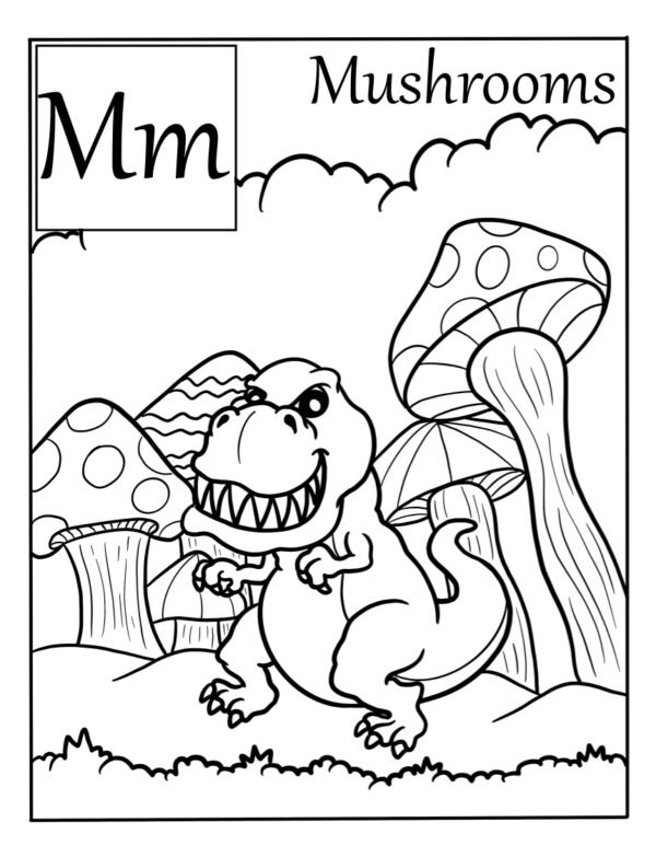 Download our printable coloring pages with letters. For free!